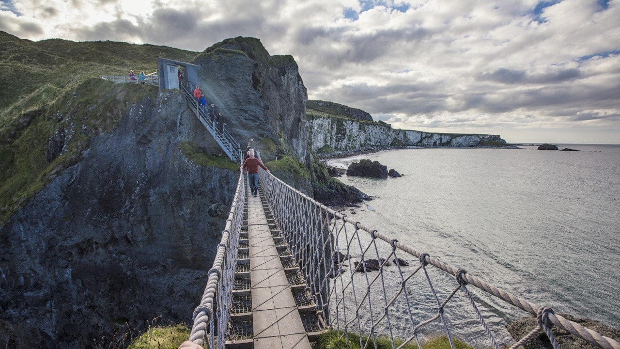 Carrick-A-Rede Rope Bridge - Location