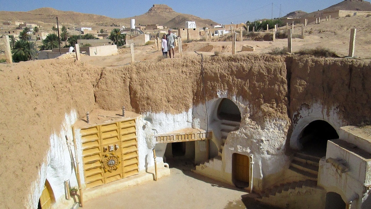 Hotel Sidi Driss / Lars Homestead Interior | Mosaic - Star Wars Location