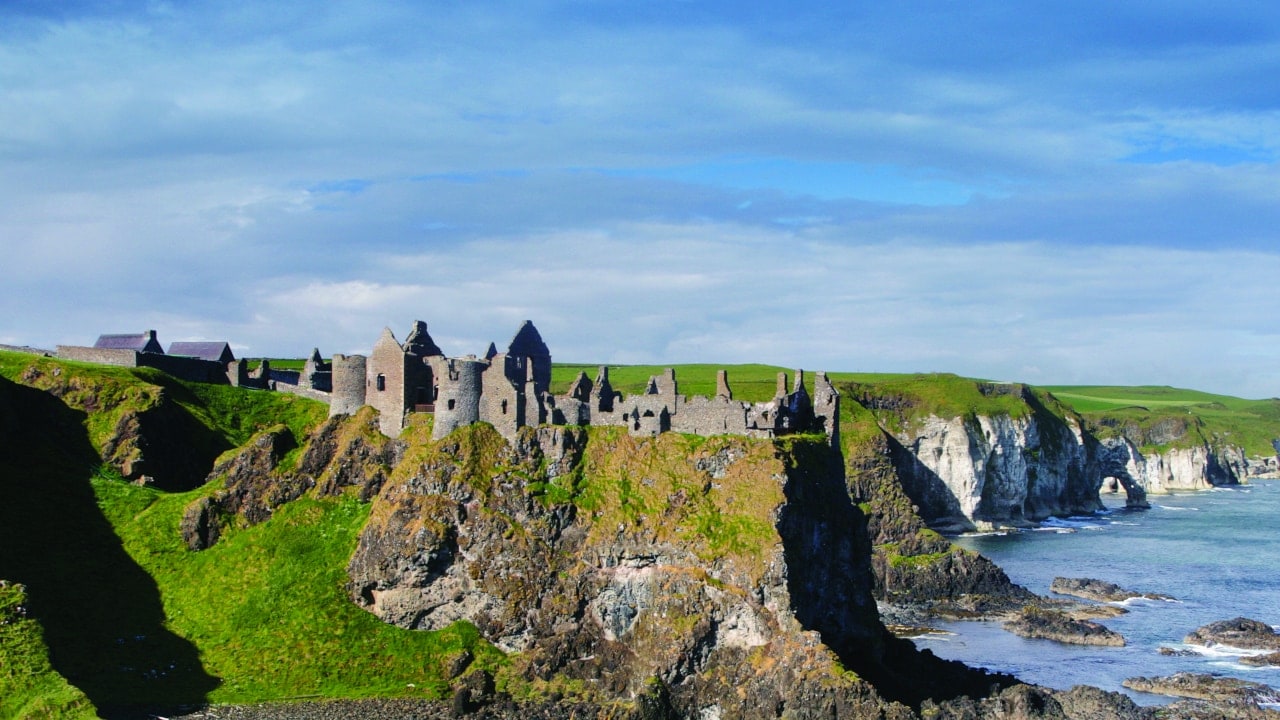 Dunluce Castle / Pyke Castle of House Greyjoy - Game of Thrones Location