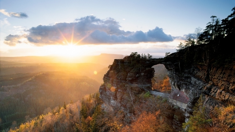 Tisa Rocks Labyrinth / Narnia outside the Wardrobe - Narnia Location