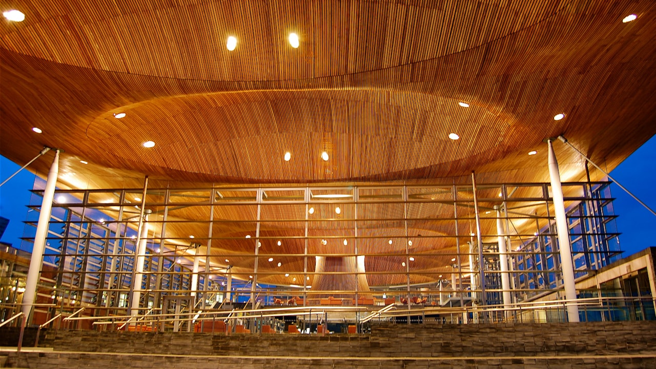 Welsh National Assembly - The Senedd - Doctor Who Location